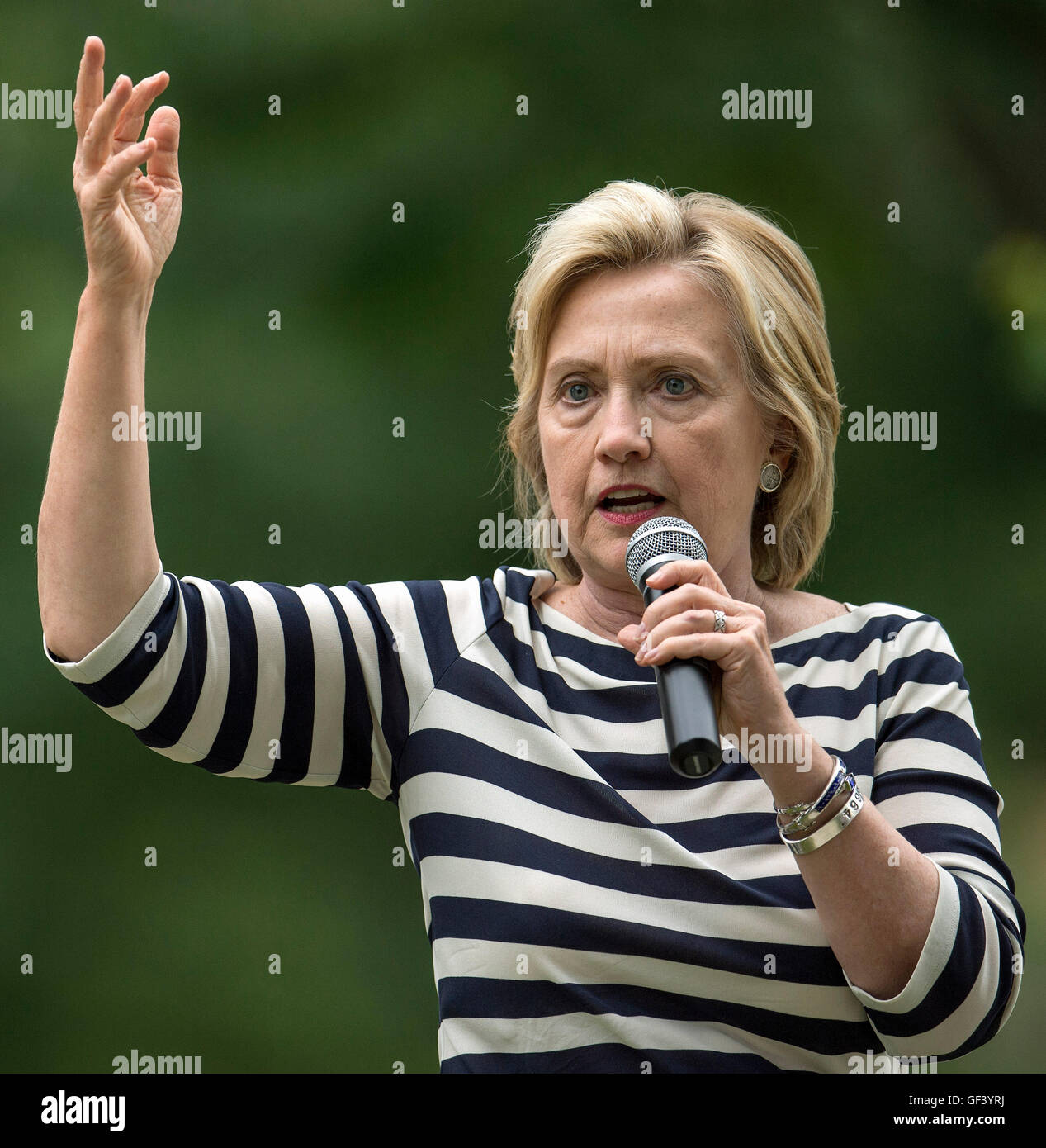 Datei. 28. Juli 2016. HILLARY CLINTON ist nun offiziell der ...
