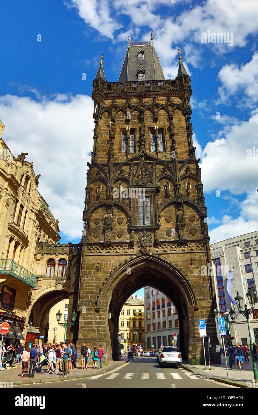 Pulverturm Prag Stockfotos und -bilder Kaufen - Alamy