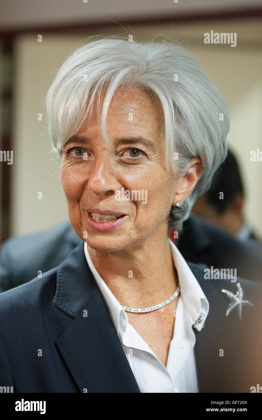 Christine lagarde -Fotos und -Bildmaterial in hoher Auflösung – Alamy