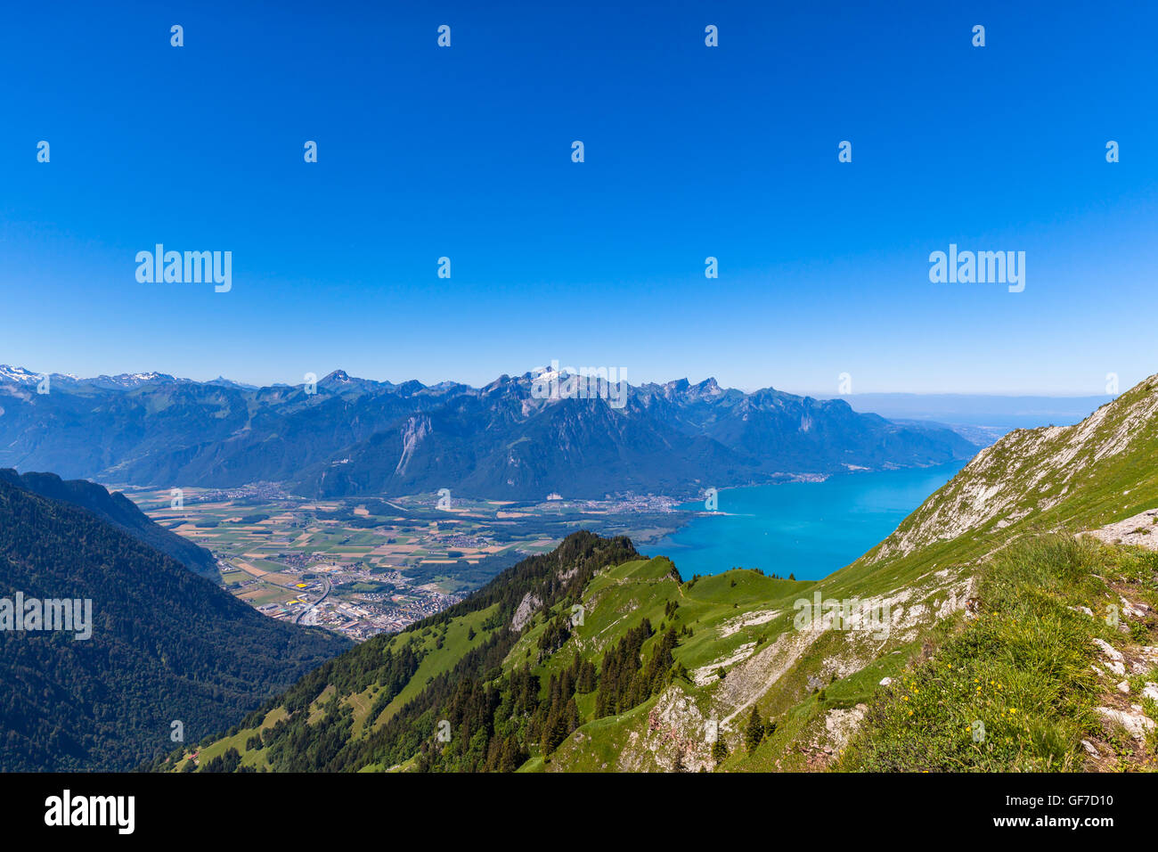 Luftbild genfersee -Fotos und -Bildmaterial in hoher Auflösung – Alamy