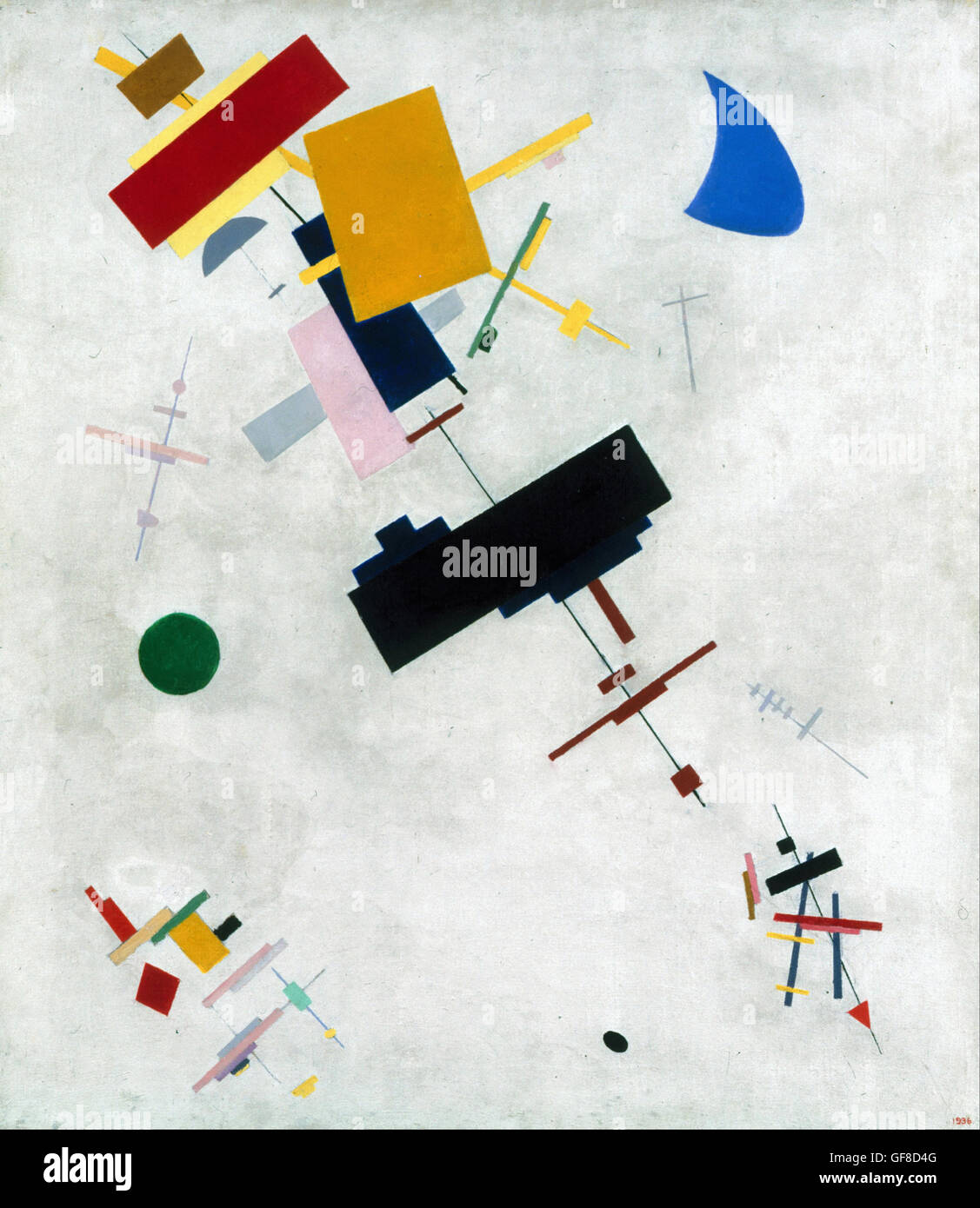 Kasimir Malewitsch - Suprematismus Stockfotografie - Alamy
