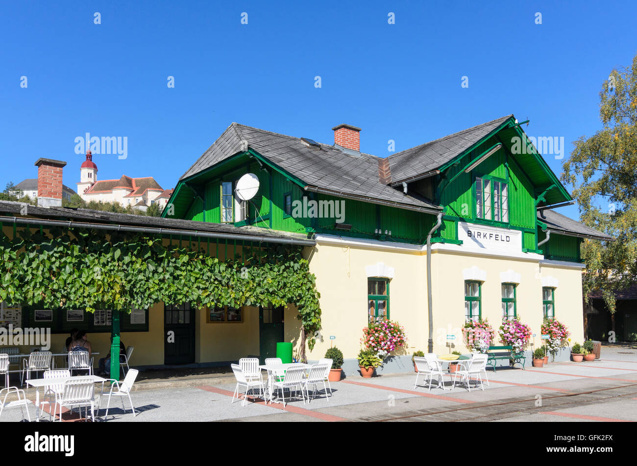 Birkfeld: Bahnhof Birkfeld Feistritztal Eisenbahn, Österreich ...