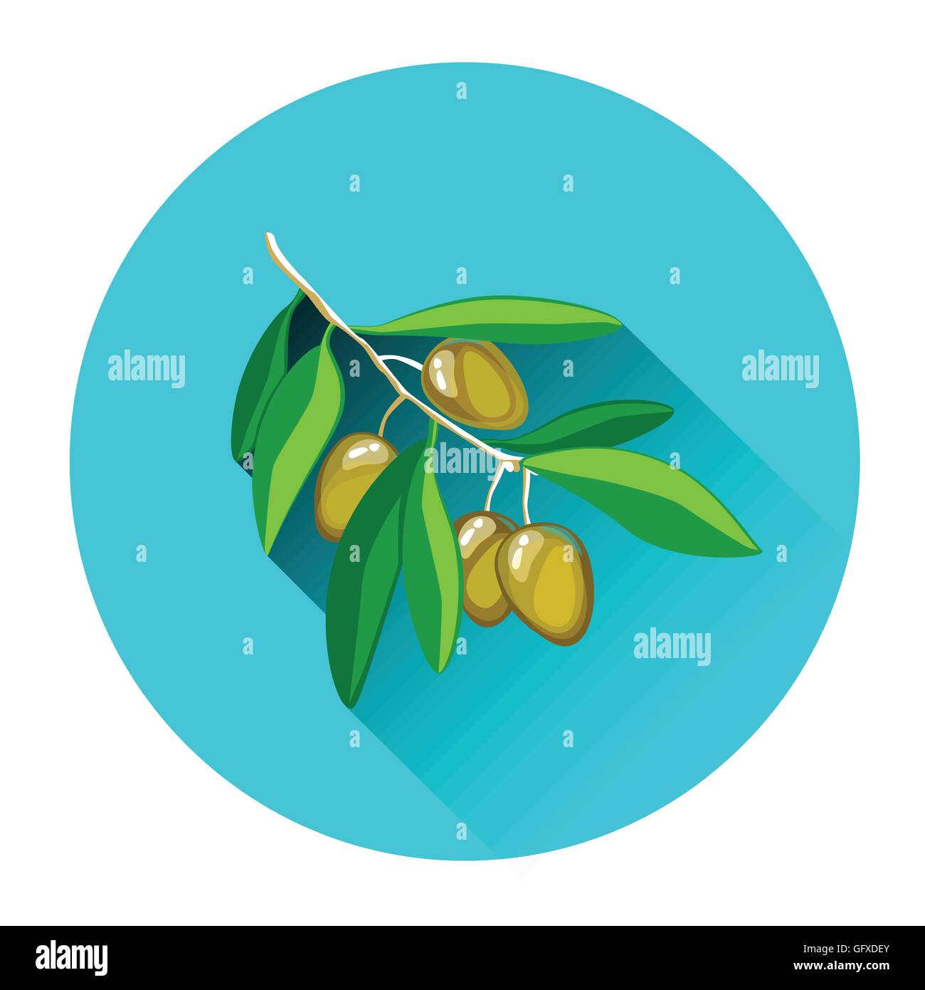 Olivenfarm griechenland Stock-Vektorgrafiken kaufen - Alamy