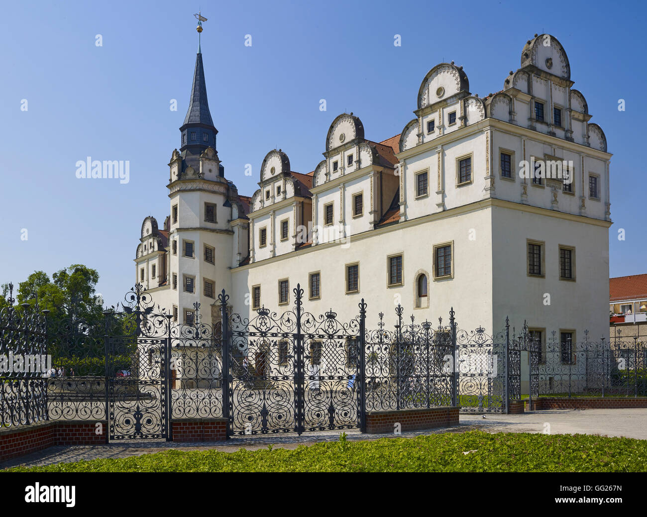 Johannesbau Des Schlosses In Dessau Stockfotos und -bilder Kaufen - Alamy