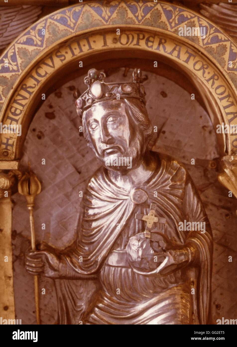 Aachen Schatz Das Charlemagne Reliquiar Stockfotos und -bilder Kaufen - Alamy