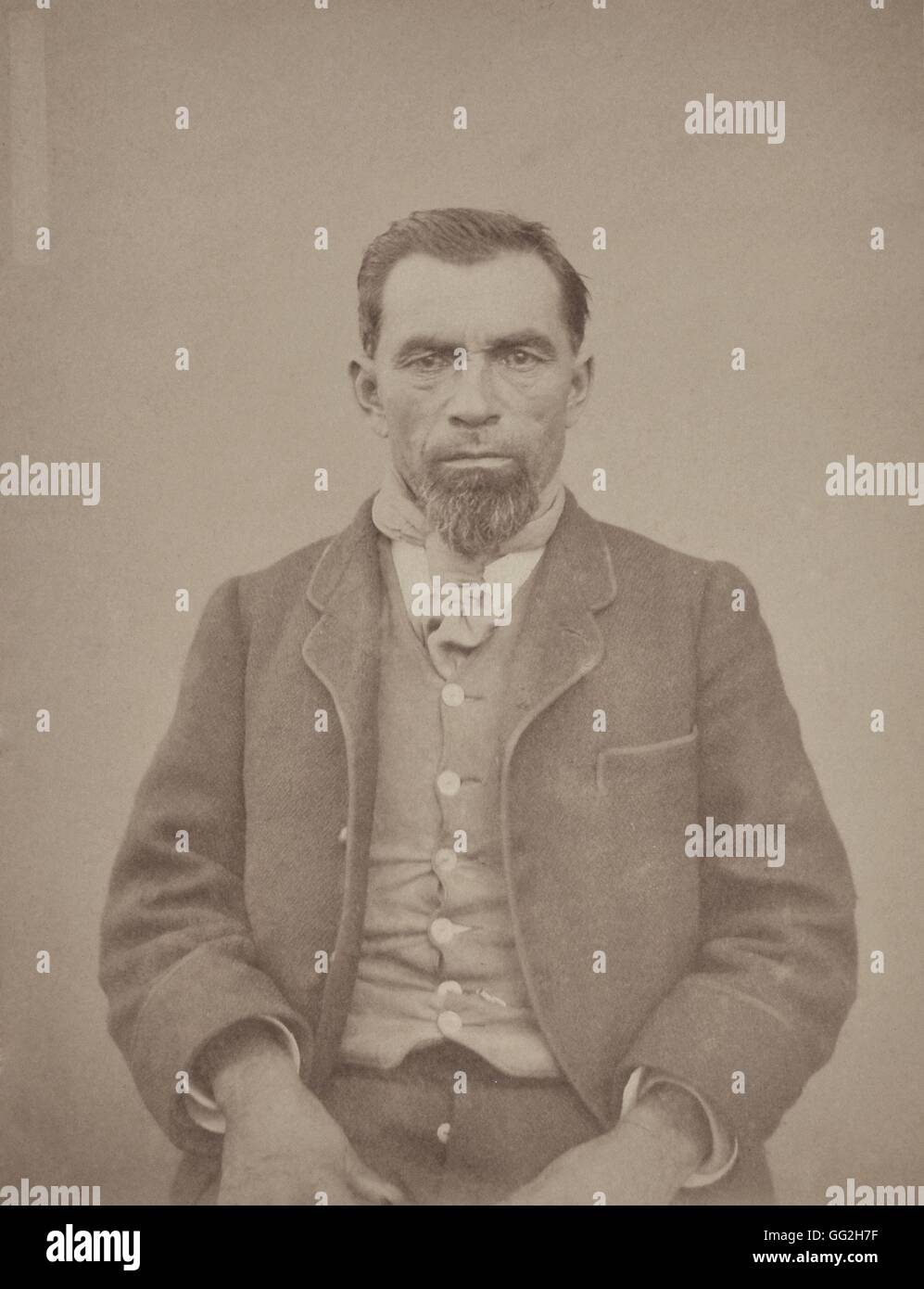 John Pelcher, halb indianisches Blut vom Stamm Omaha, Fahrer des ...