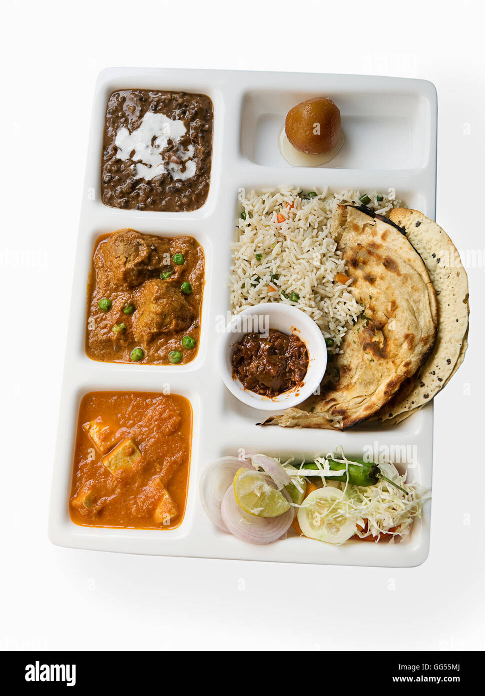 Vegetarian thali -Fotos und -Bildmaterial in hoher Auflösung – Alamy