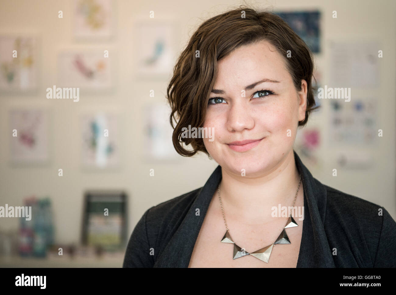 Berlin, Deutschland. 3. August 2016. Katharina Brendel, marketing ...