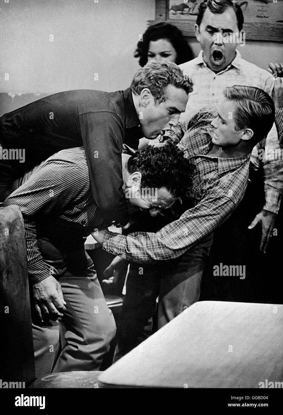 DER WILDESTE UNTER TAUSEND Hud USA 1963 Martin Ritt Szene Mit Hud ...