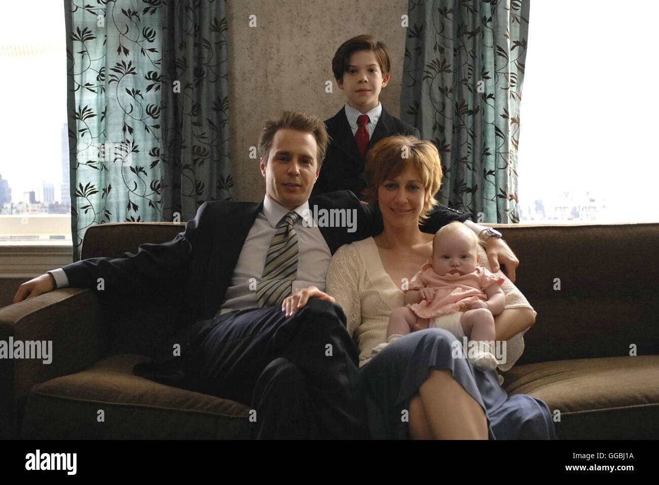 Joshua / Familienportrait v.l.n.r.: Brad Cairn (SAM ROCKWELL), Joshua ...