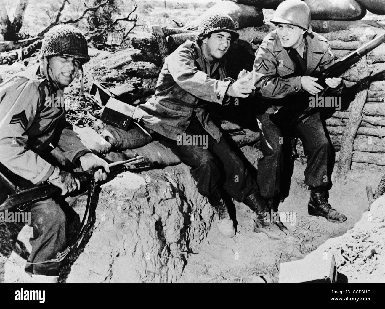 Hölle ist für Helden / Kriegsfilm USA 1962 / Don Siegel Szene Mit HARRY ...