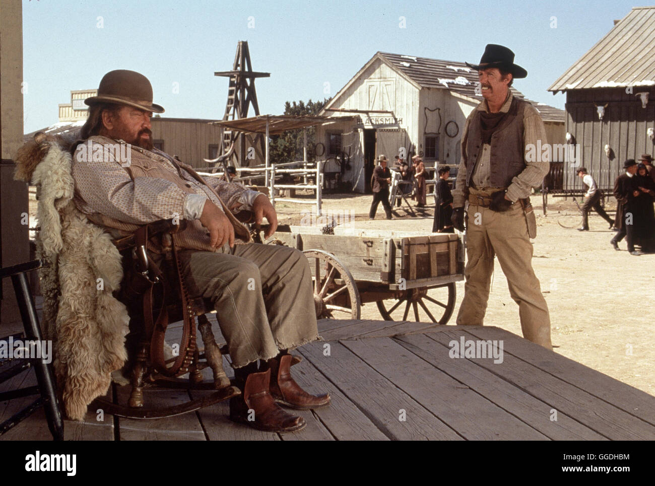 UNRUHESTIFTER sterben / D 1995 / Terence Hill Szene Mit BUD SPENCER ...