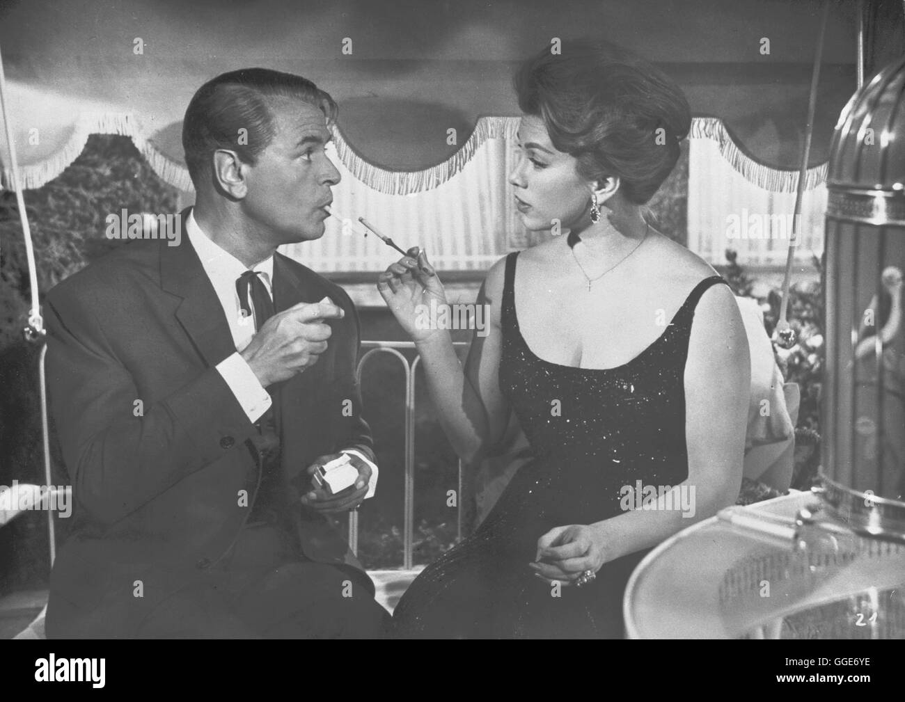 PETER VOSS, DER HELD DES TAGES / BRD 1959 / Georg Marischka O.W FISCHER ...