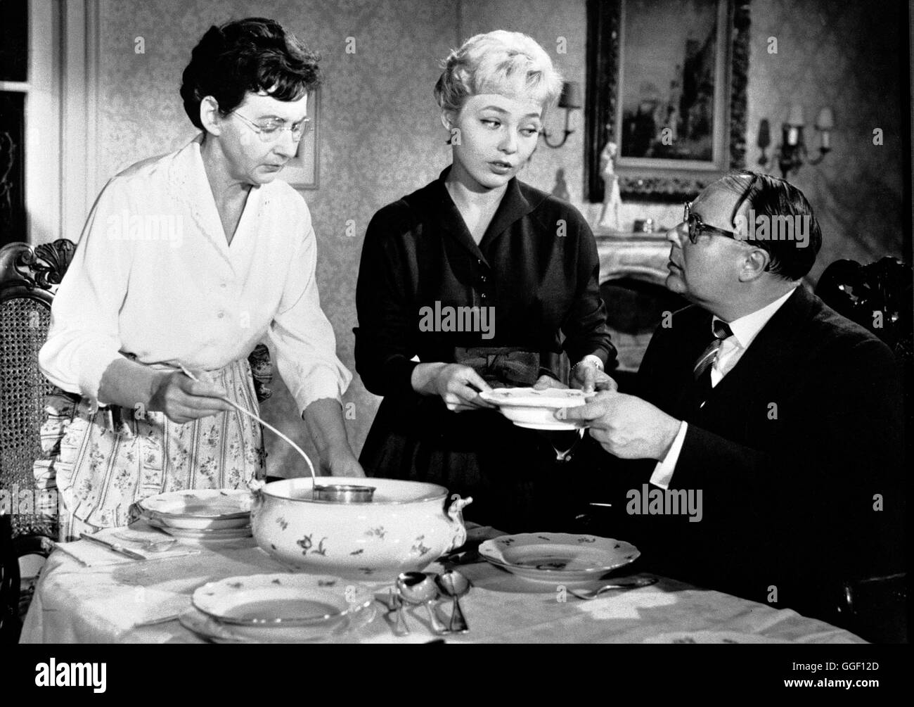 DER HAUSTYRANN / Deutschland 1958 / Hans Deppe ELSE QUECKE (Trude ...