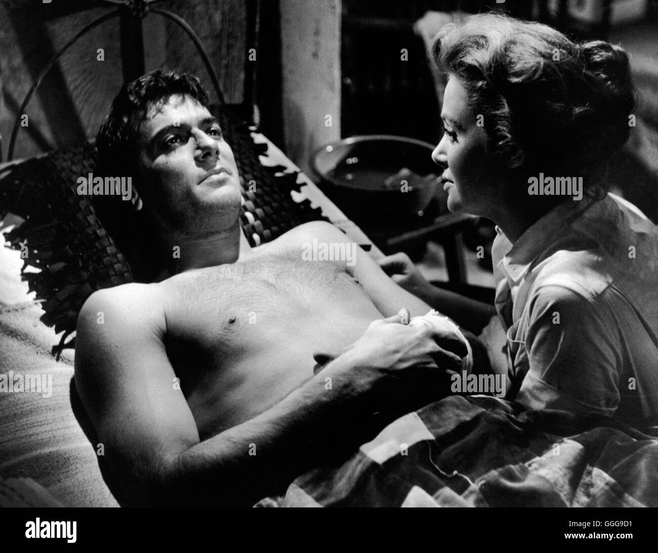 FLUCHT IN KETTEN / The Defiant Ones USA 1958 / Stanley Kramer Szene Mit ...
