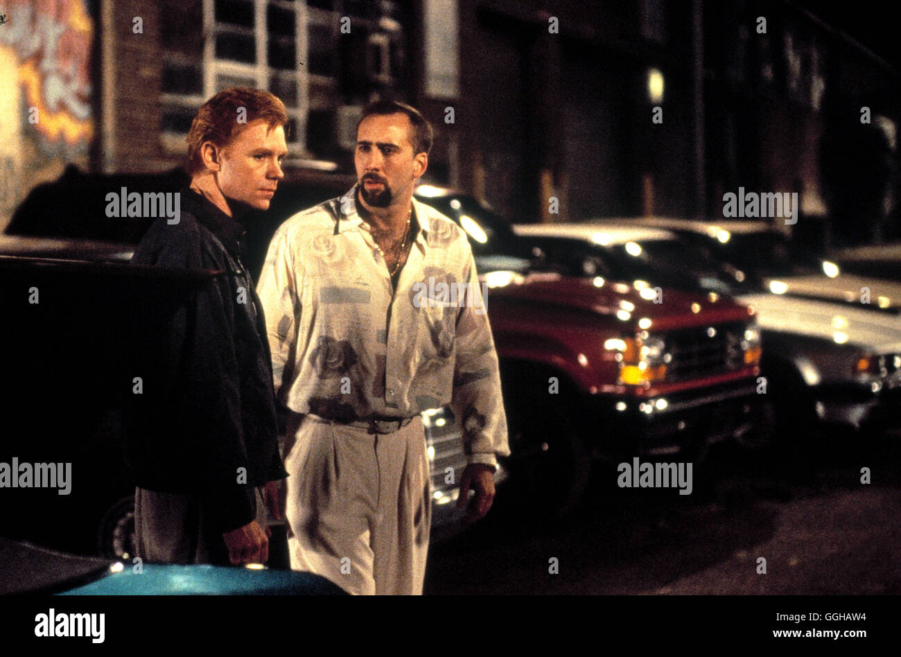 Nicolas cage david caruso kiss -Fotos und -Bildmaterial in hoher ...