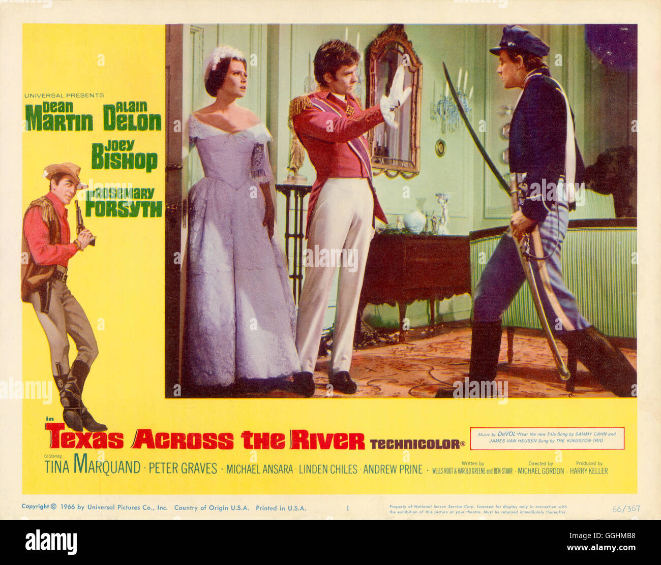 ZWEI TOLLE KERLE IN TEXAS / Texas über The River USA 1966 / Michael ...