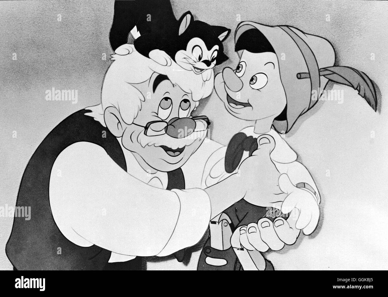 PINOCCHIO / Pinocchio USA 1940 / Hamilton Luske Szene aus Walt Disneys ...