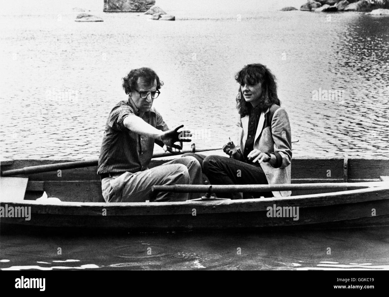 MANHATTAN / Manhattan USA 1979 / Woody Allen Ein Paar Im Boot: WOODY ...
