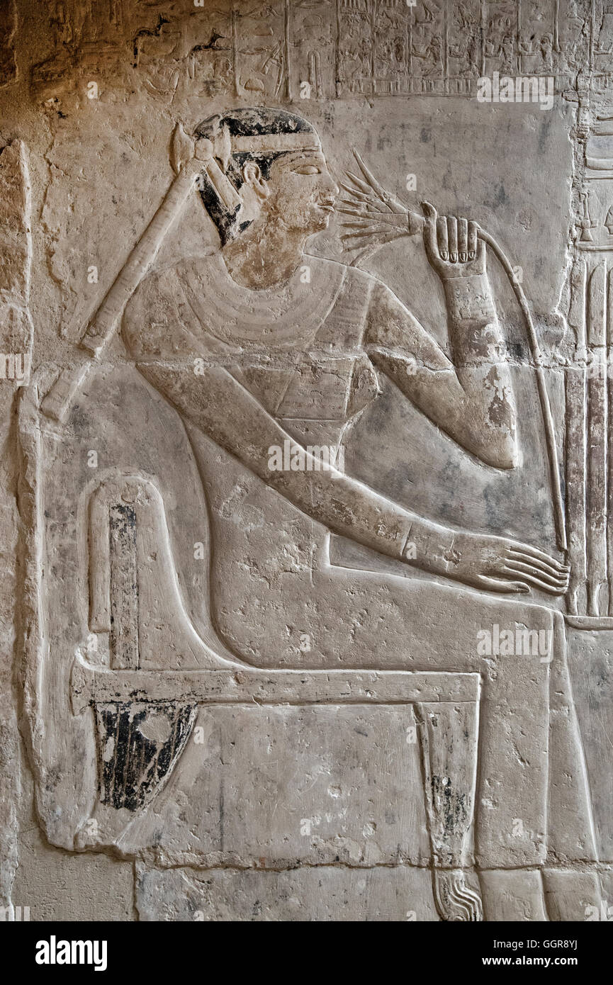 Ägypten, Sakkara, Mastaba Wesir Mereruka (VI ° dyn.): verschiedene ...