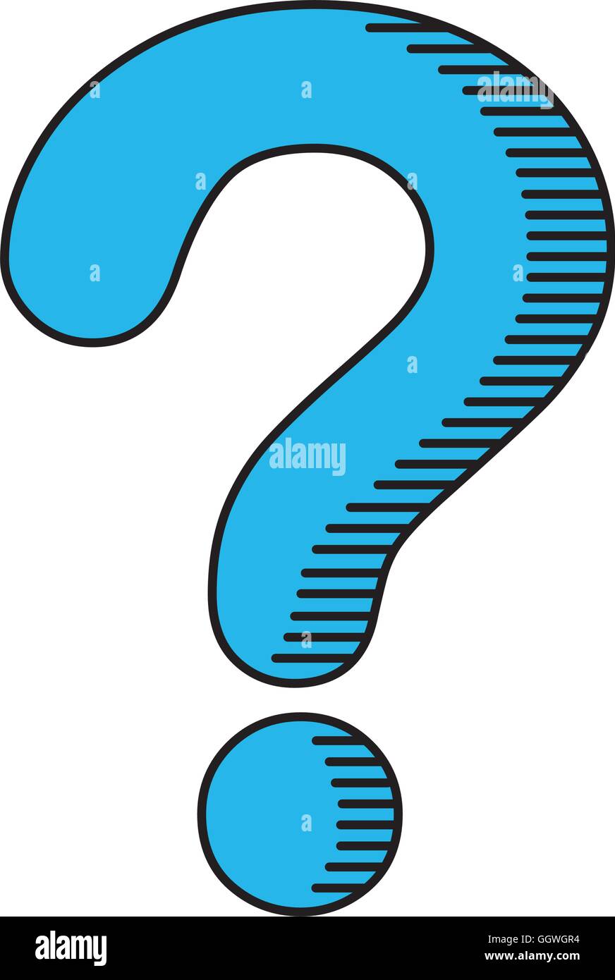 Fragezeichen bitte Symbol. Vektorgrafik Stock-Vektorgrafik - Alamy