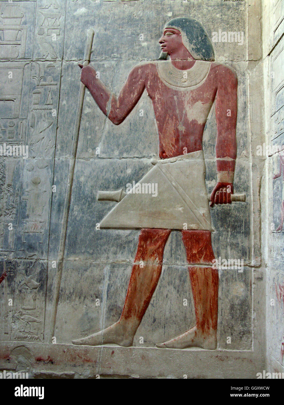 Mereruka war der Wesir des Pharao Teti in der 6. Dynastie des alten ...