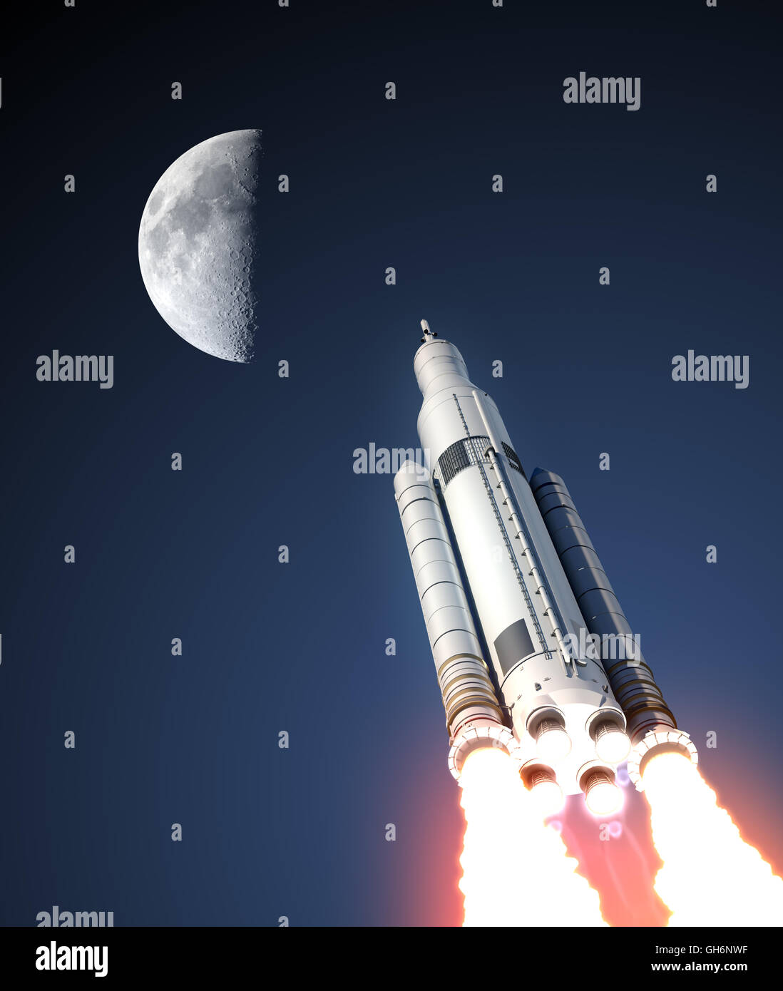 Erde mond system -Fotos und -Bildmaterial in hoher Auflösung – Alamy