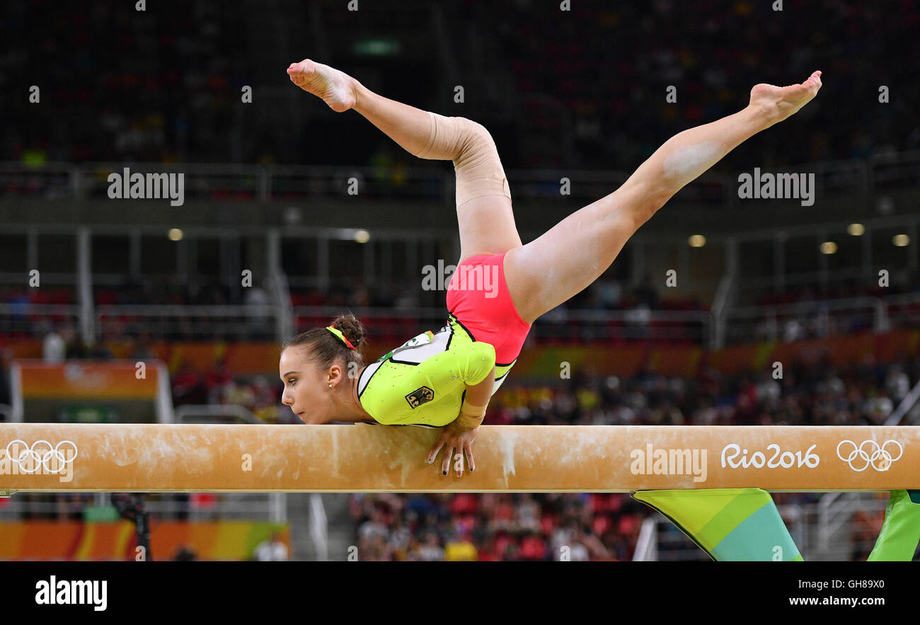Rio De Janeiro, Brasilien. 9. August 2016. Tabea Alt Deutschlands führt ...