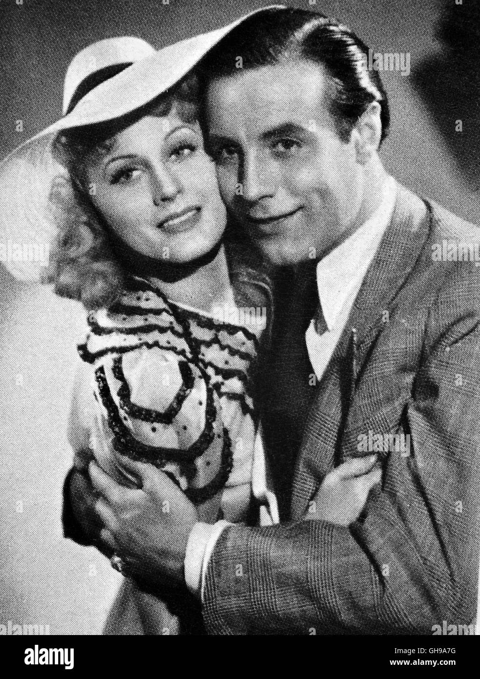 HALLO JANINE Deutschland 1939 / Carl Boese MARIKA RÖKK (Janine ...