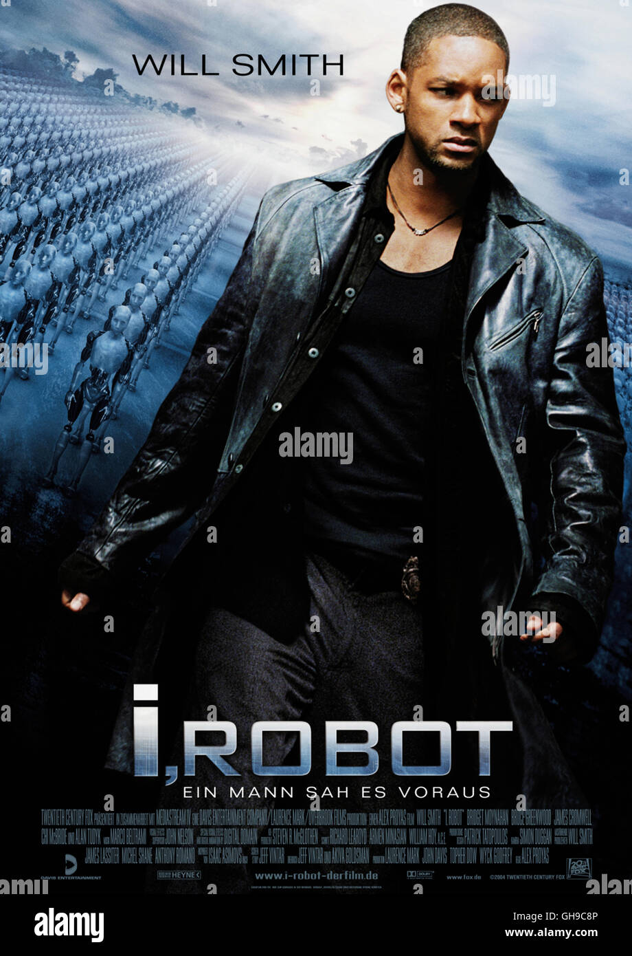 I, ROBOT / I, Robot USA 2004 / Alex Proyas Filmplakat Regie: Alex ...