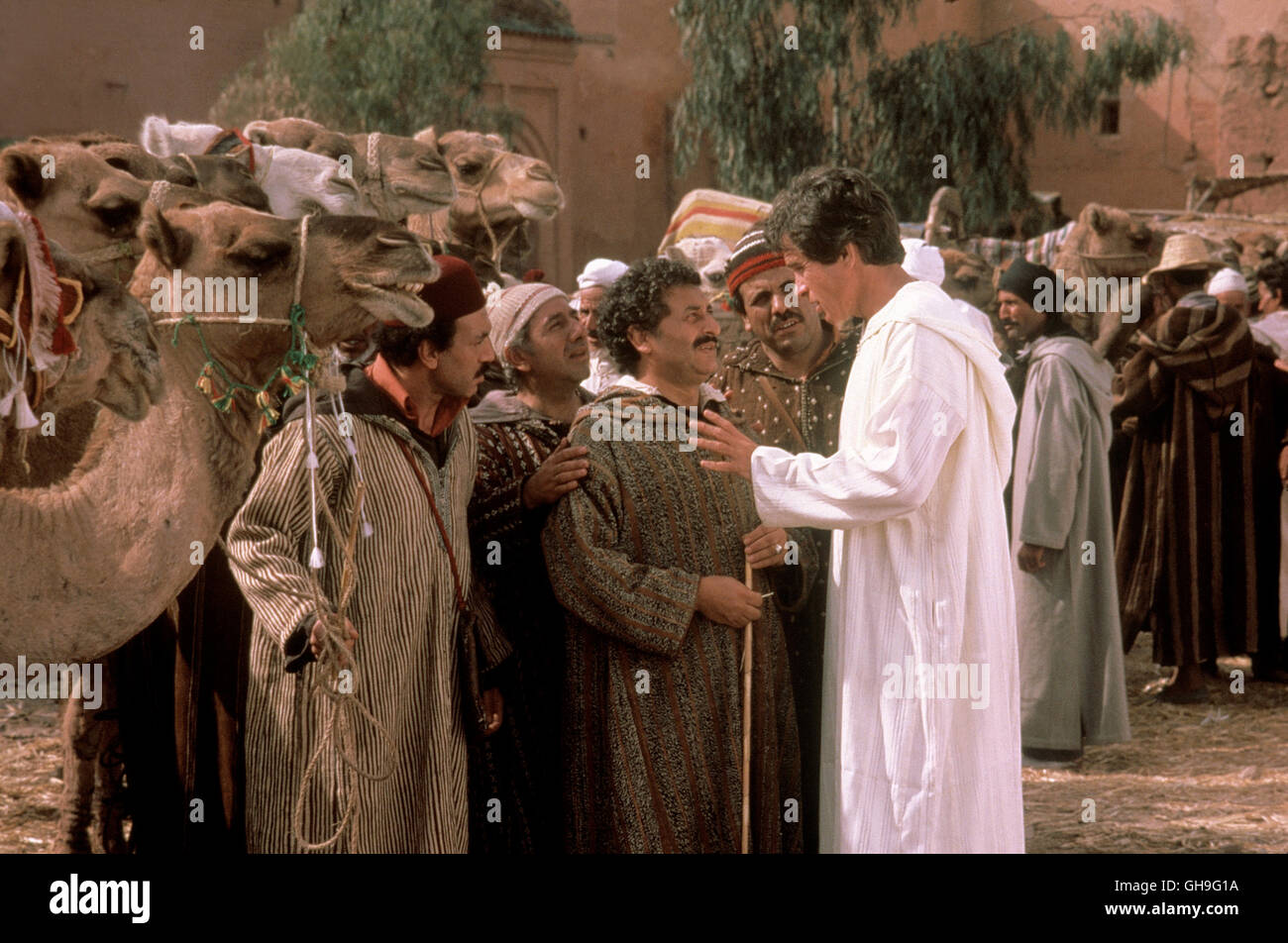Lyle Rogers (WARREN BEATTY, Rechts) Im Wüstenkönigreich Ishtar. Szene ...