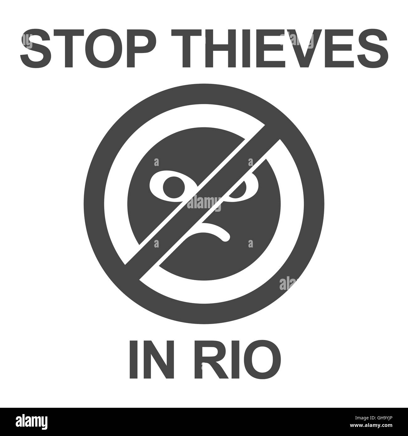 Thieves Cartoon Stockfotos und -bilder Kaufen - Alamy