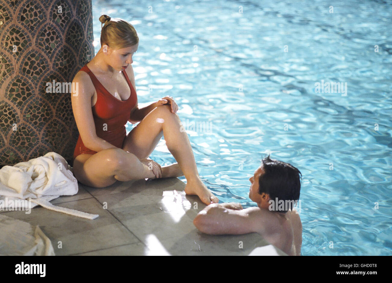 Scarlett Johansson Pool Scene