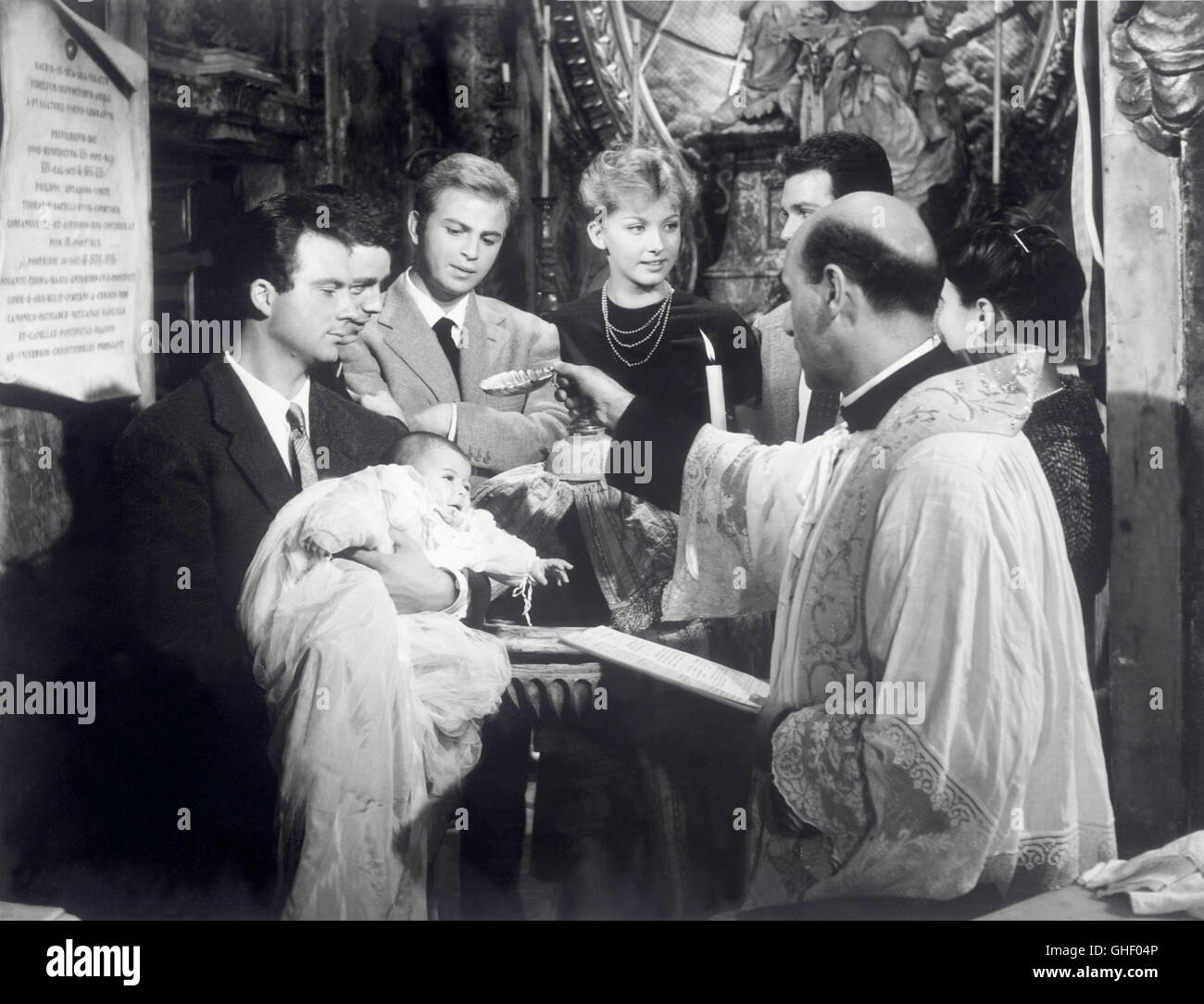 GIOVANI MARITI Italien/Frankreich 1958 Mauro Bolognini Szene der ...