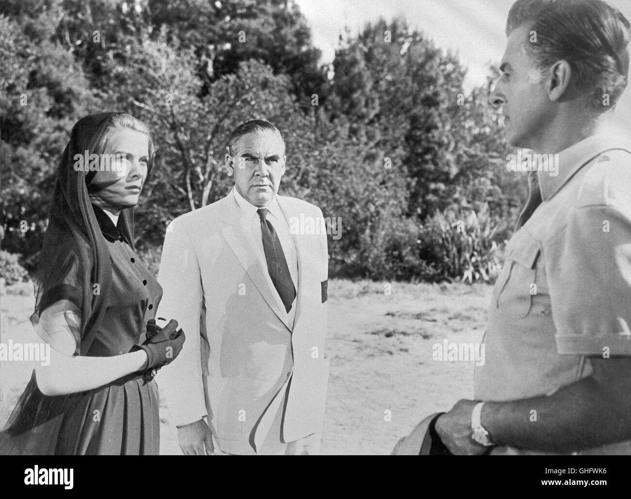 GRACE KELLY (Catherine Knowland), PAUL DOUGLAS (Vic Leonard), STEWART ...