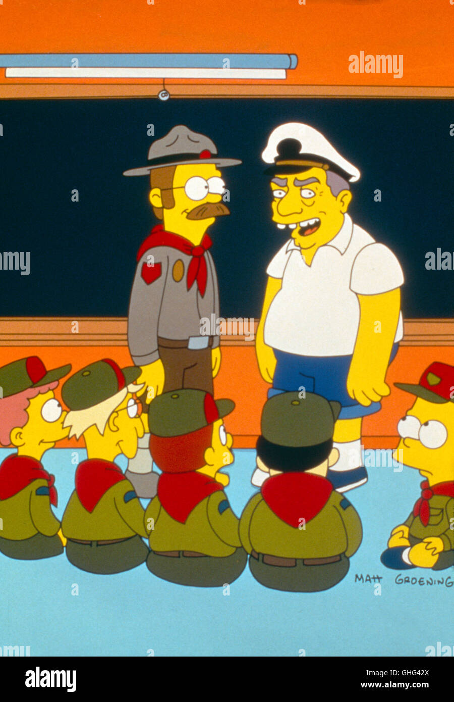 Die Simpons, US-amerikanische Zeichentrickserie (seit 1989). Foto: Ned ...