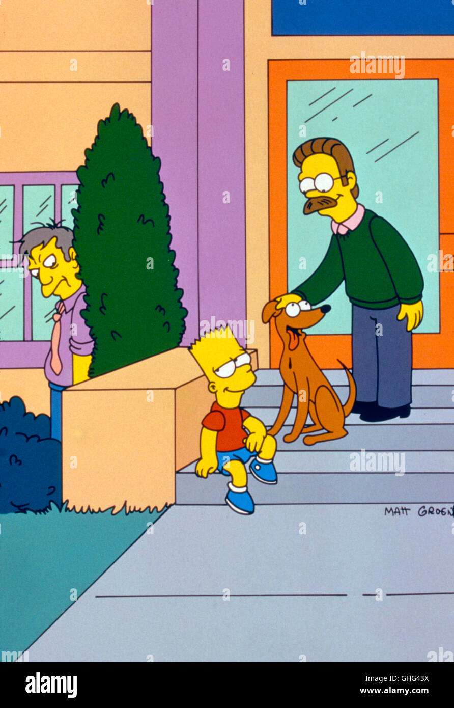 Die Simpons, US-amerikanische Zeichentrickserie (seit 1989). Foto: Bart ...