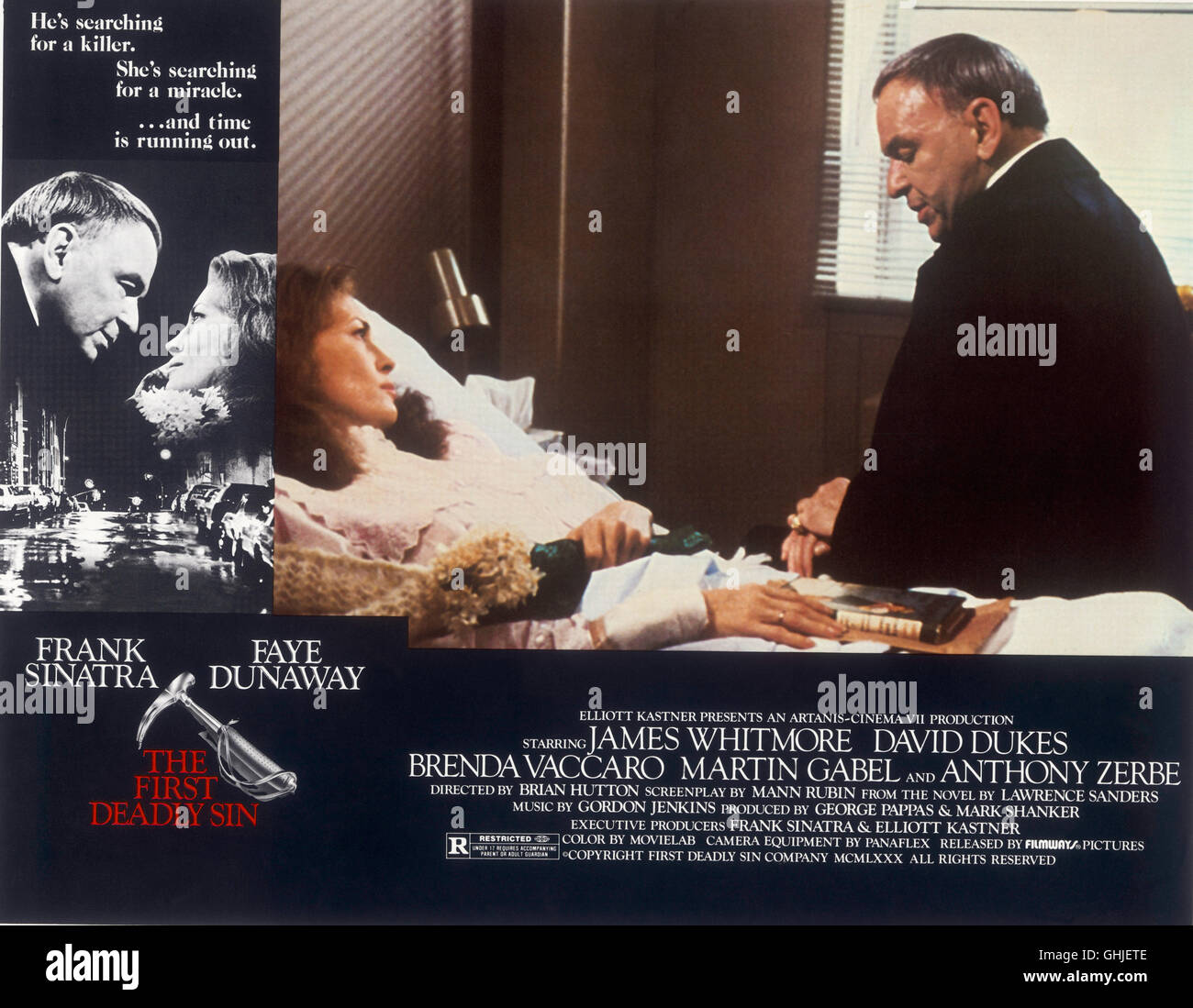FAYE DUNAWAY (Barbara Delaney), FRANK SINATRA (Edward Delaney) Regie ...