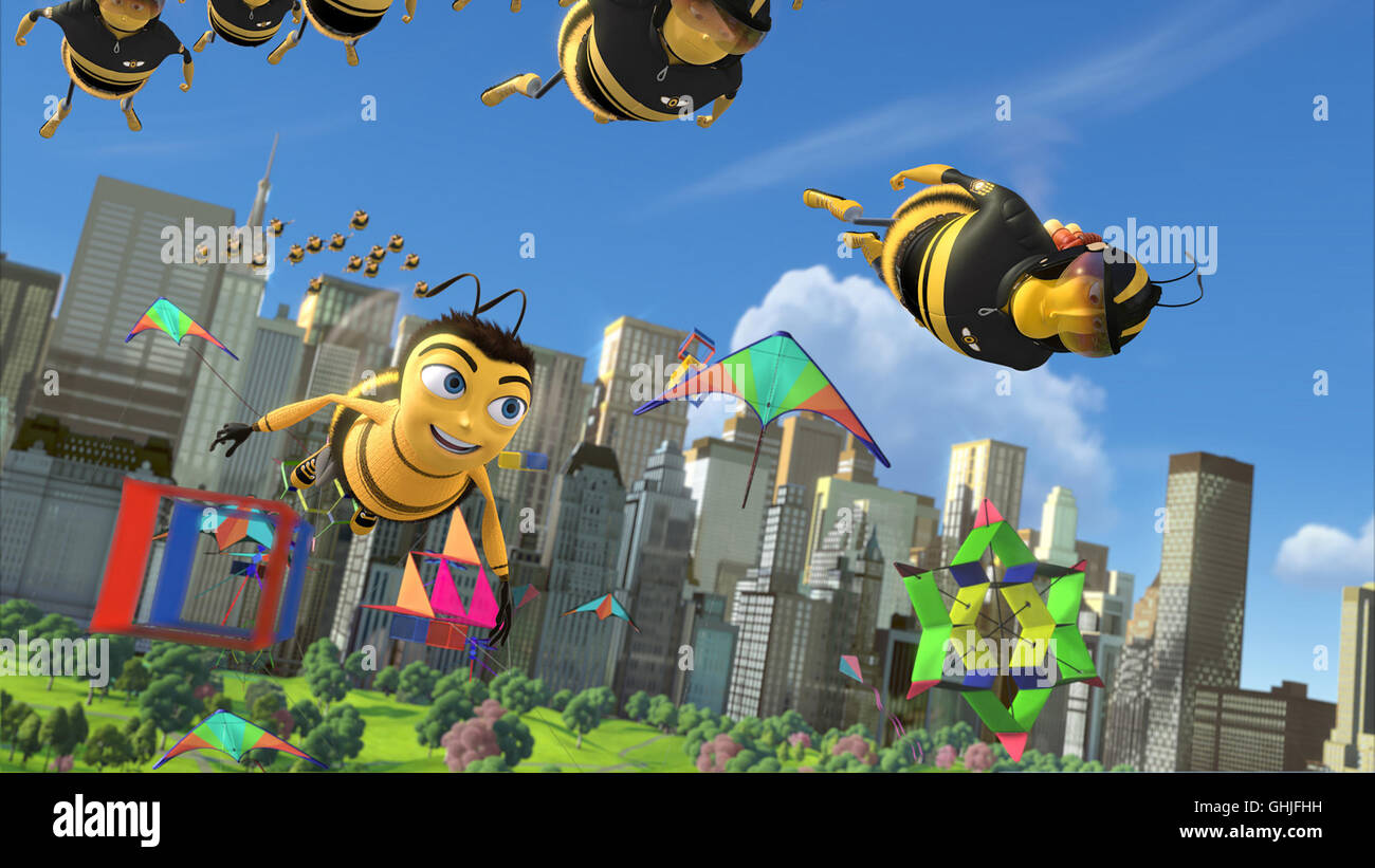 Bee Movie - Das Honigkomplott / Szene mit Biene Berry B. Benson Regie ...