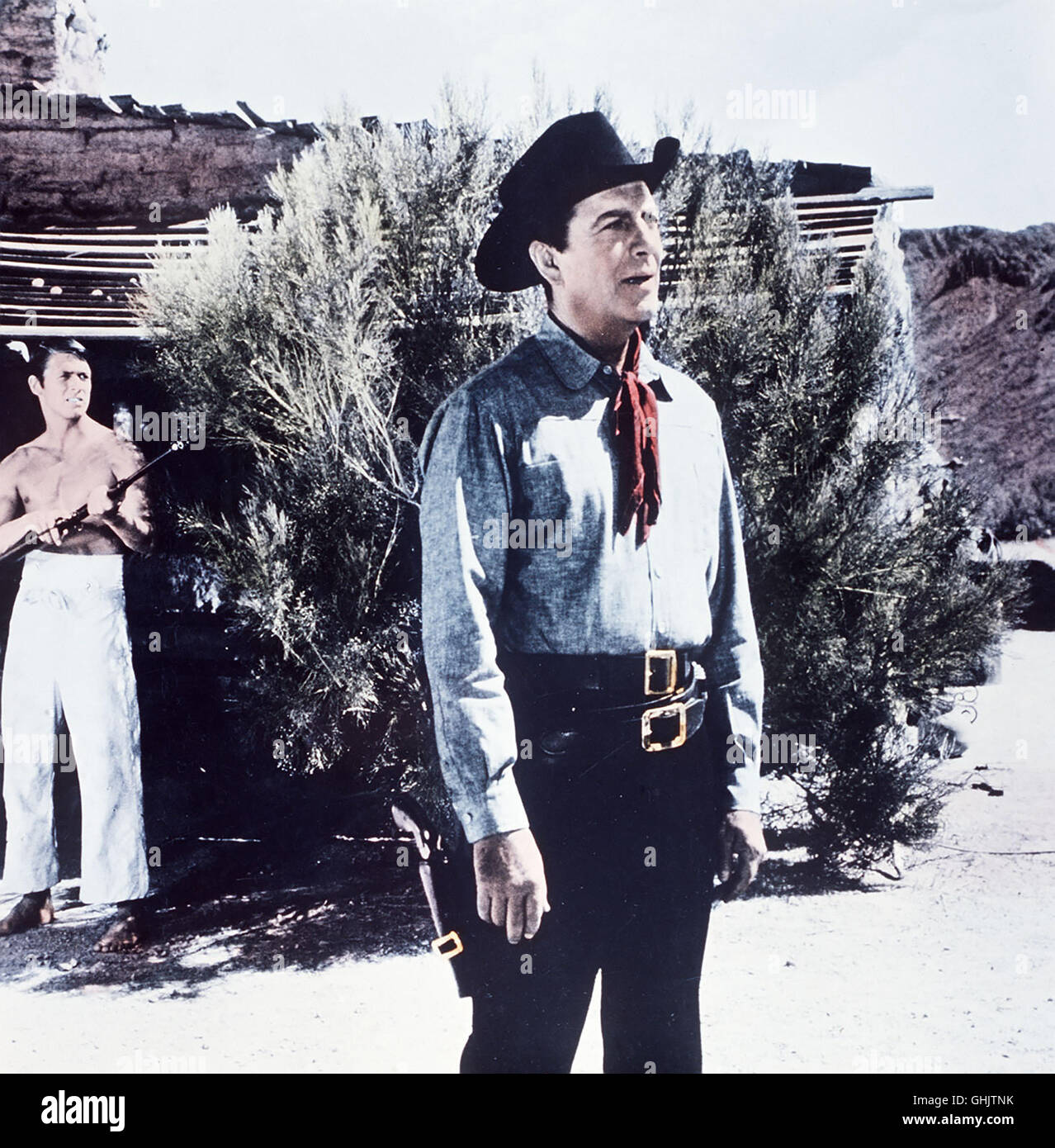 Der Mord ein Einem Bauern-ueberlegen Wird von Einem Westernhelden Und ...