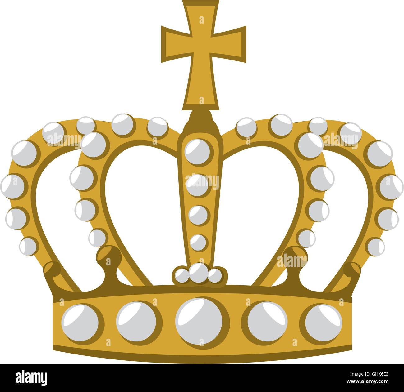 königliche Krone London Symbol Vektorgrafik Stock-Vektorgrafik - Alamy