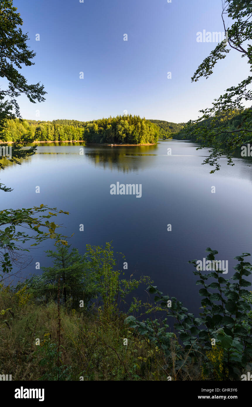 Pölla: Stausee Dobra, Fluss Kamp, Österreich, Niederösterreich ...