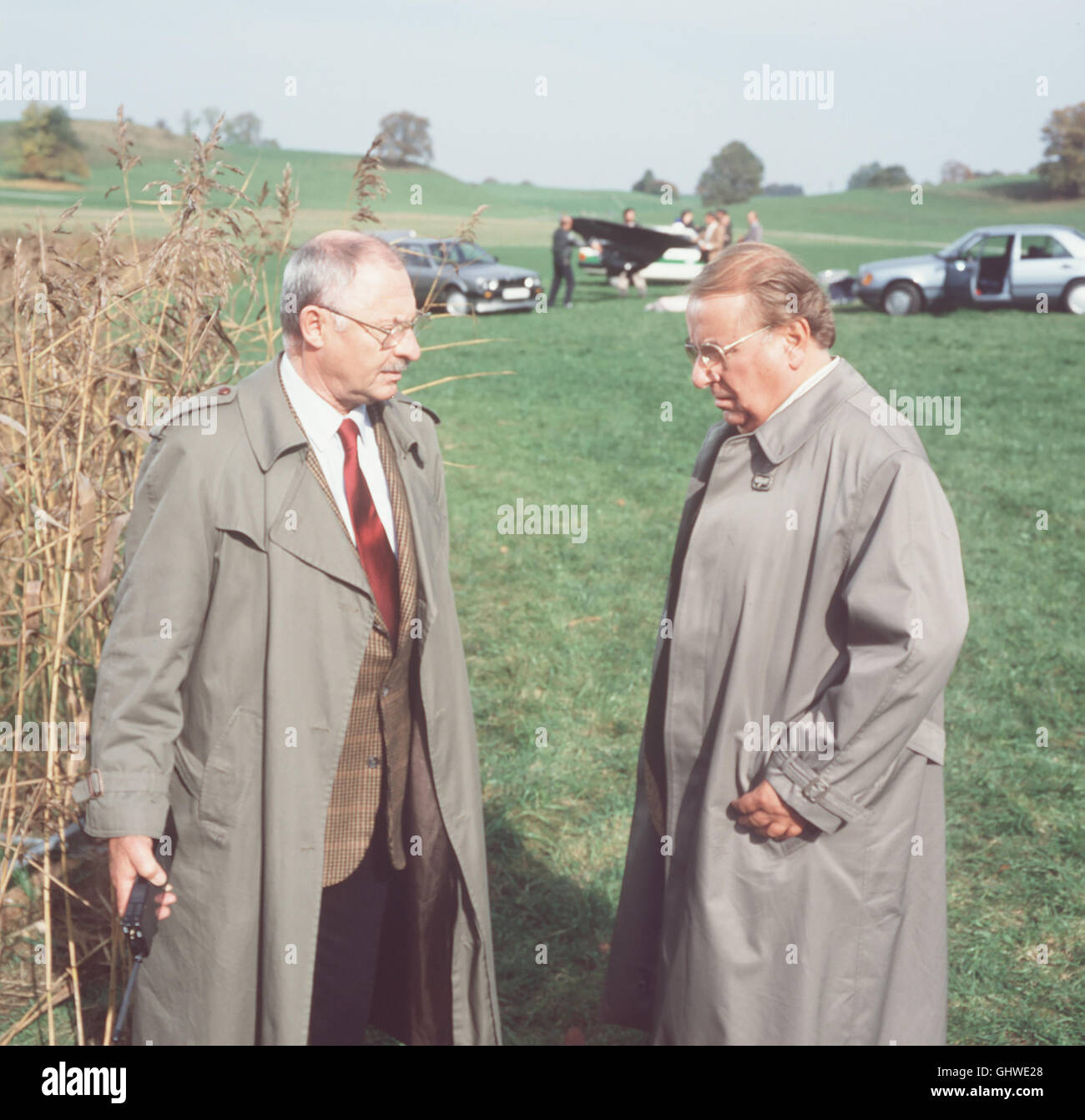 DER ALTE-Folge: Ein Ganz dort Mord Foto: Leo Kress (ROLF SCHIMPF, l ...