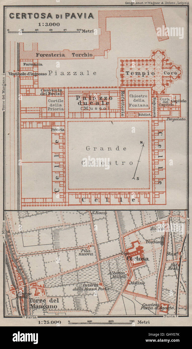 Mappa di pavia -Fotos und -Bildmaterial in hoher Auflösung – Alamy