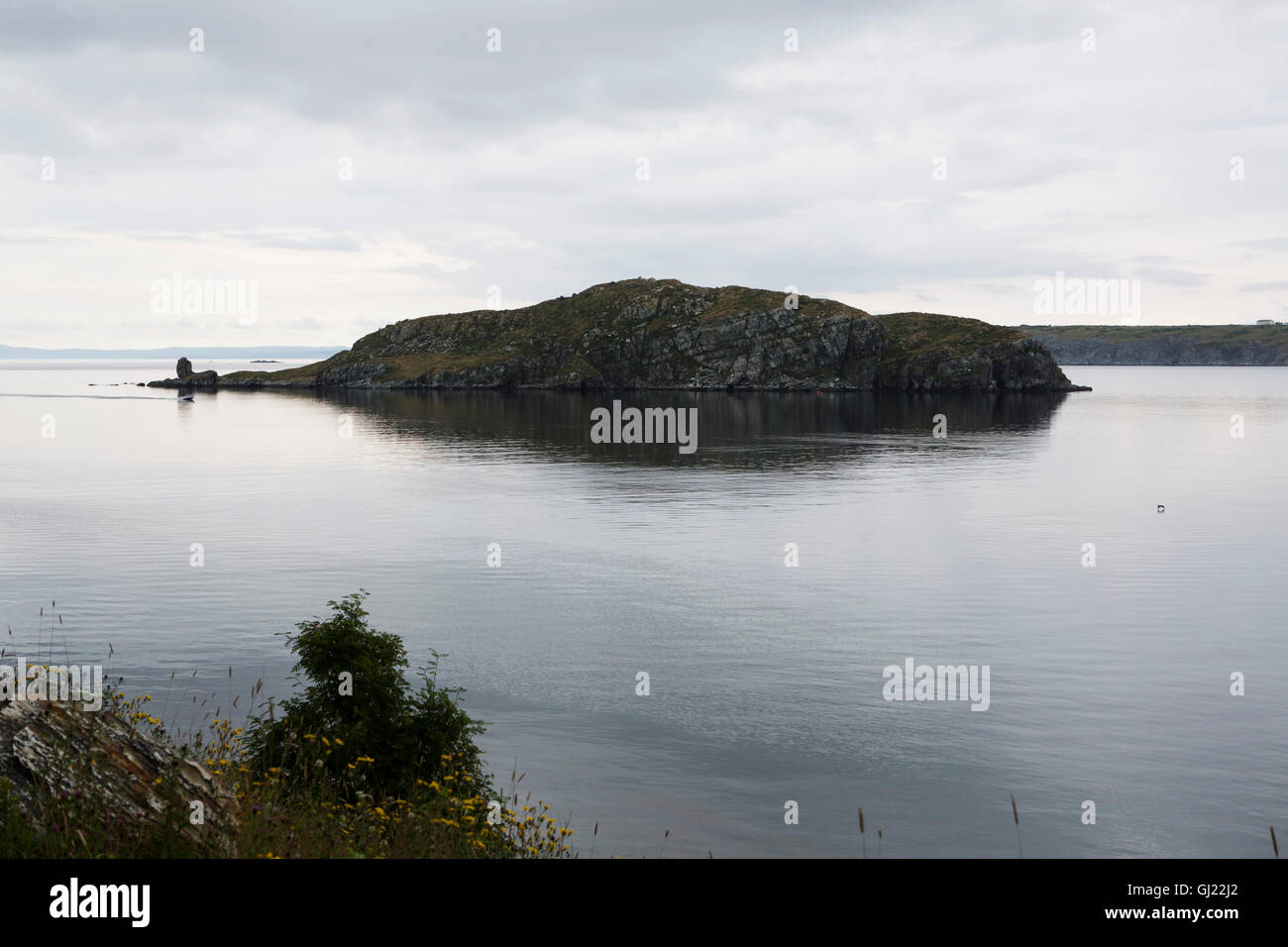 Fergus Insel Bay Roberts in Neufundland und Labrador, Kanada. Schwere ...