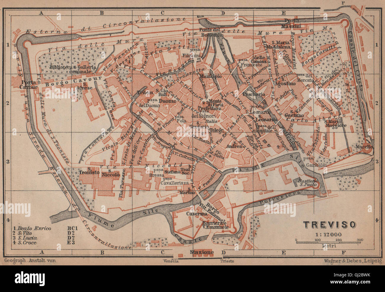 Treviso mappa -Fotos und -Bildmaterial in hoher Auflösung – Alamy