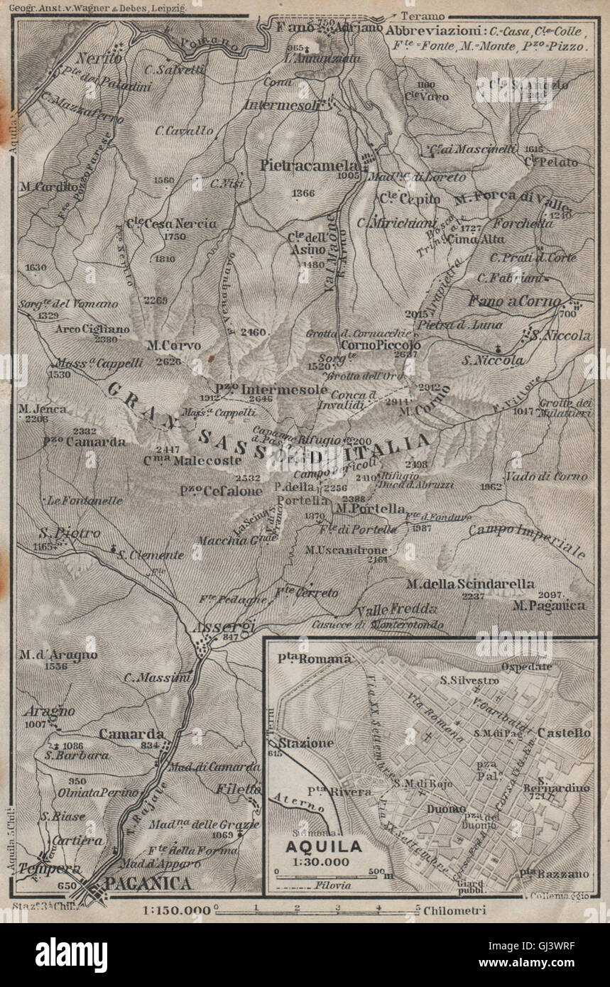 Mappa italia vintage -Fotos und -Bildmaterial in hoher Auflösung – Alamy