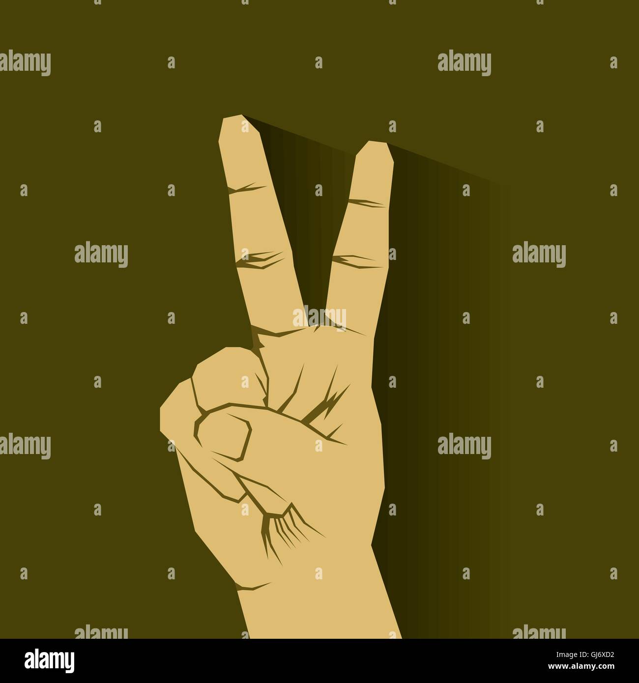 Ausdruck per handzeichen Stock-Vektorgrafiken kaufen - Alamy