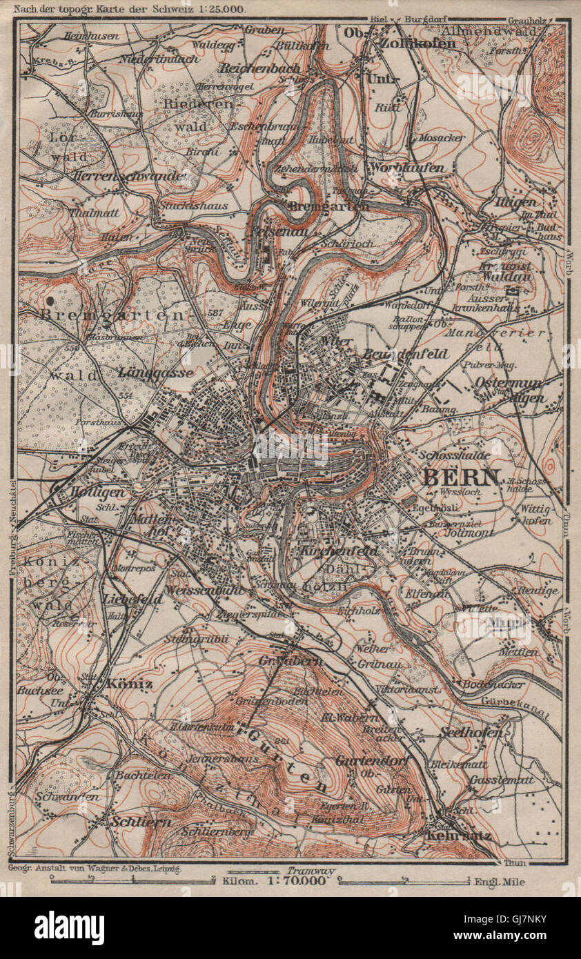 Antike karte von bern -Fotos und -Bildmaterial in hoher Auflösung – Alamy