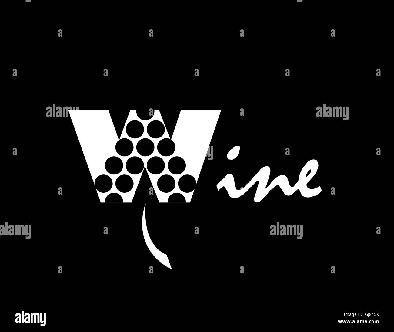 Rebstock logo Stock-Vektorgrafiken kaufen - Alamy